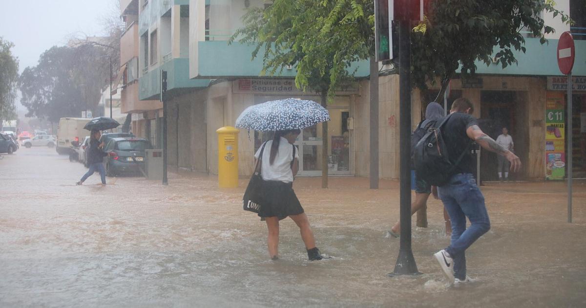 Storm Alice panic in the Balearics:-Emergency services on full alert as ...