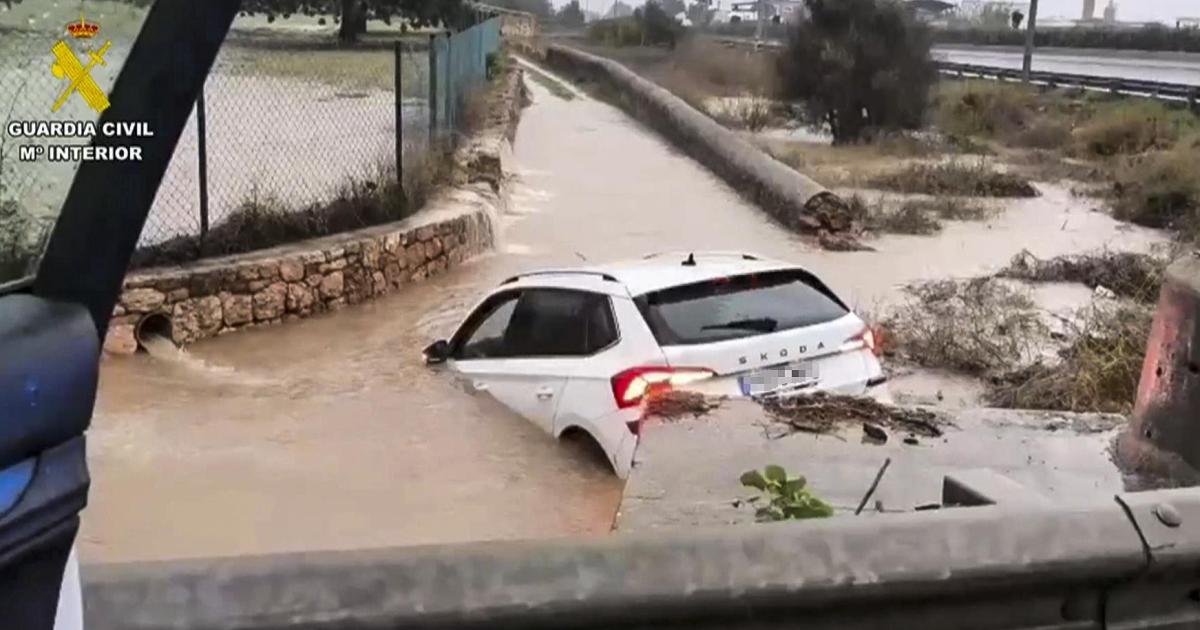 Mallorca weather warning upgraded to amber as torrential rain and ...
