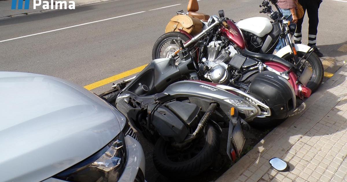 Spider blamed for causing multiple vehicle accident in Palma!