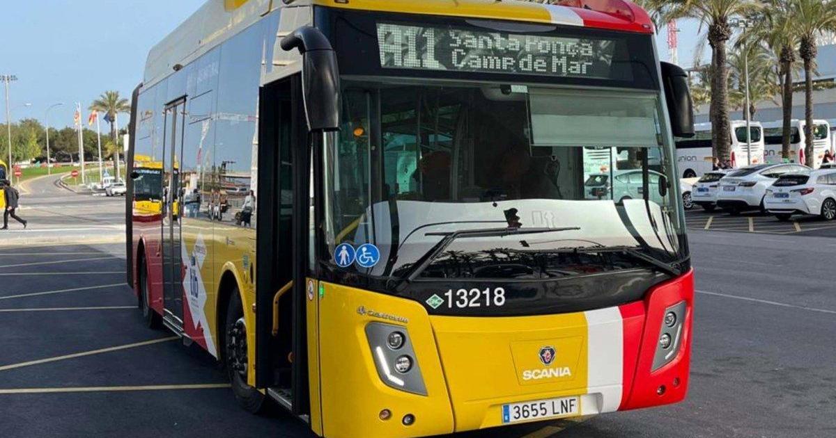 Mallorca airport buses to operate all year