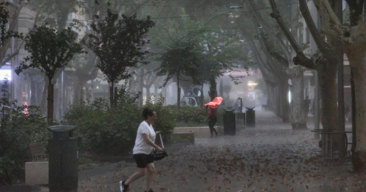 Mallorca on alert for heavy rain, with temperature plunge and snow expected