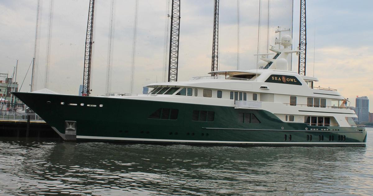 Super-yacht of major Brexit campaigner in Mallorca waters