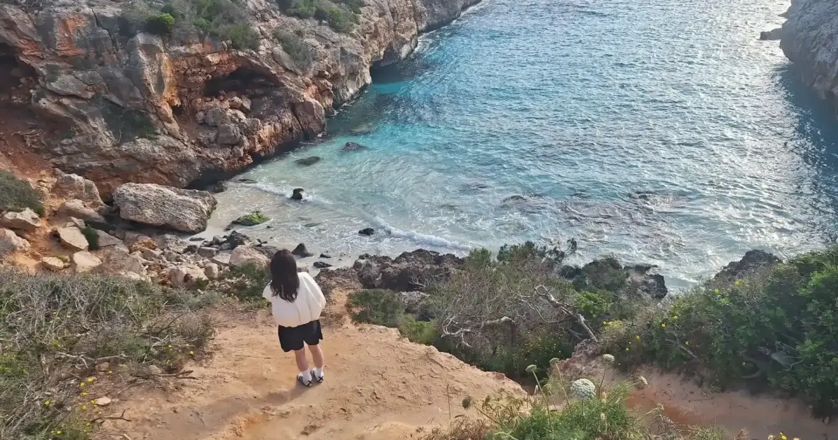 The Mallorca beach symptomatic of overcrowding is gradually disappearing
