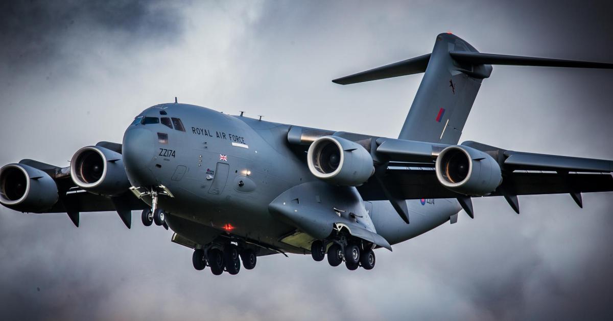 Giant RAF transport aircraft skirts Mallorca airspace
