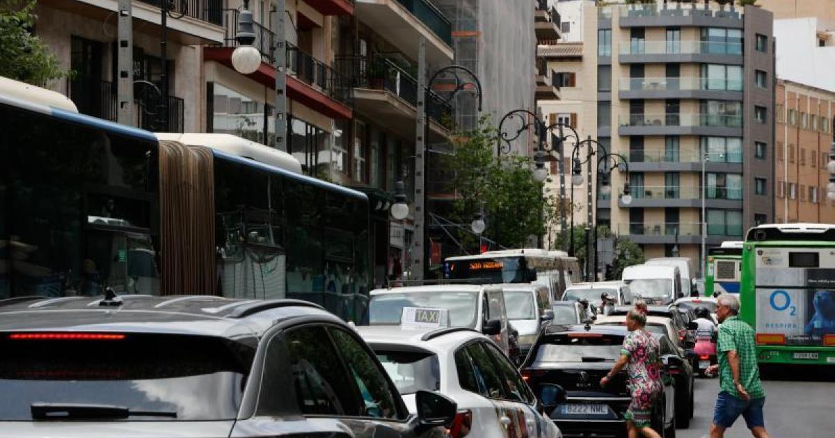 Mallorca calls for an emergency plan to tackle traffic congestion in Palma