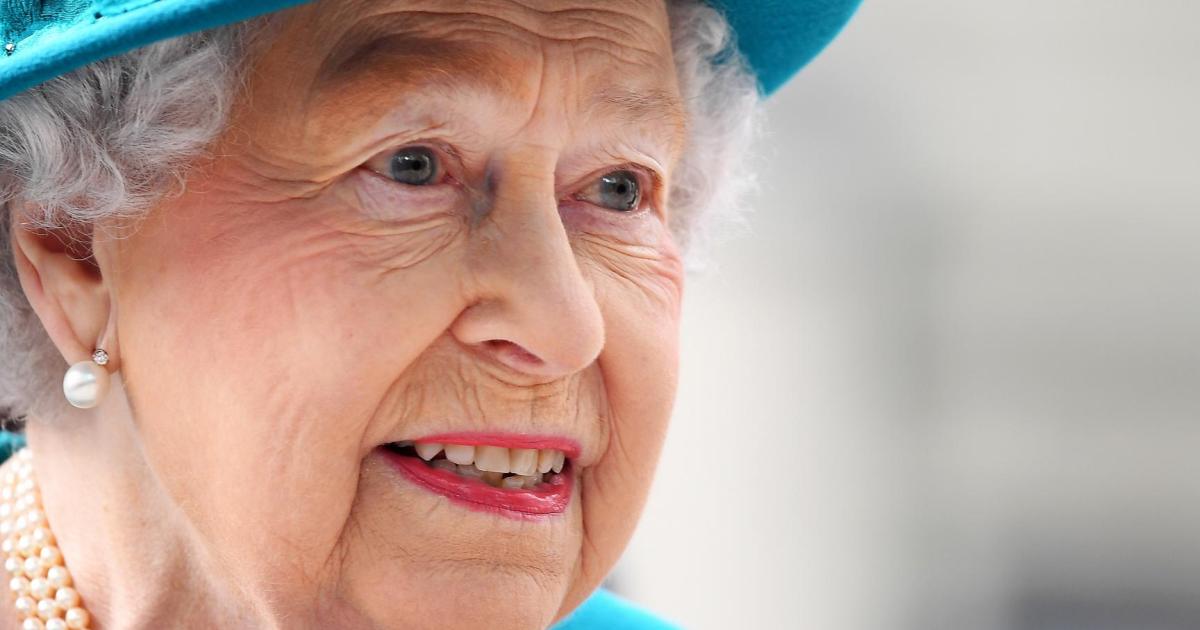 Queen tests positive